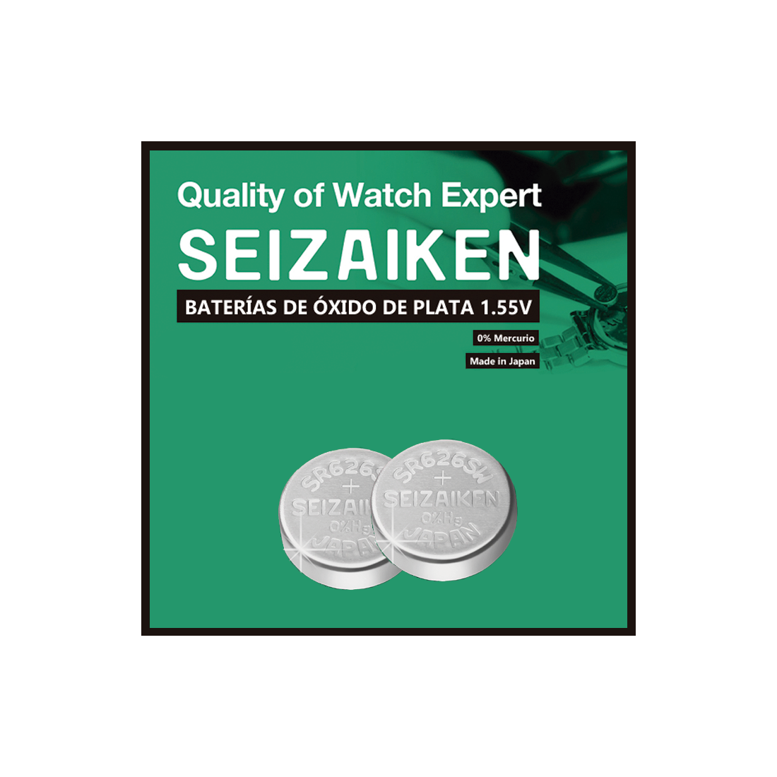 Watch battery 10 units Seizaiken SE-315